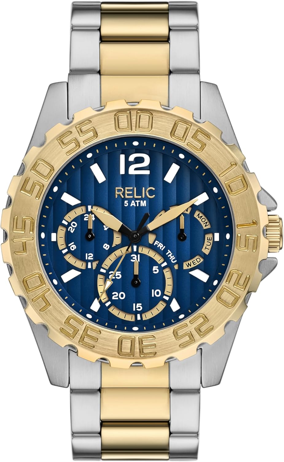 Amazon.com: Relic by Fossil Reloj Chuck Multifunción de Acero ...