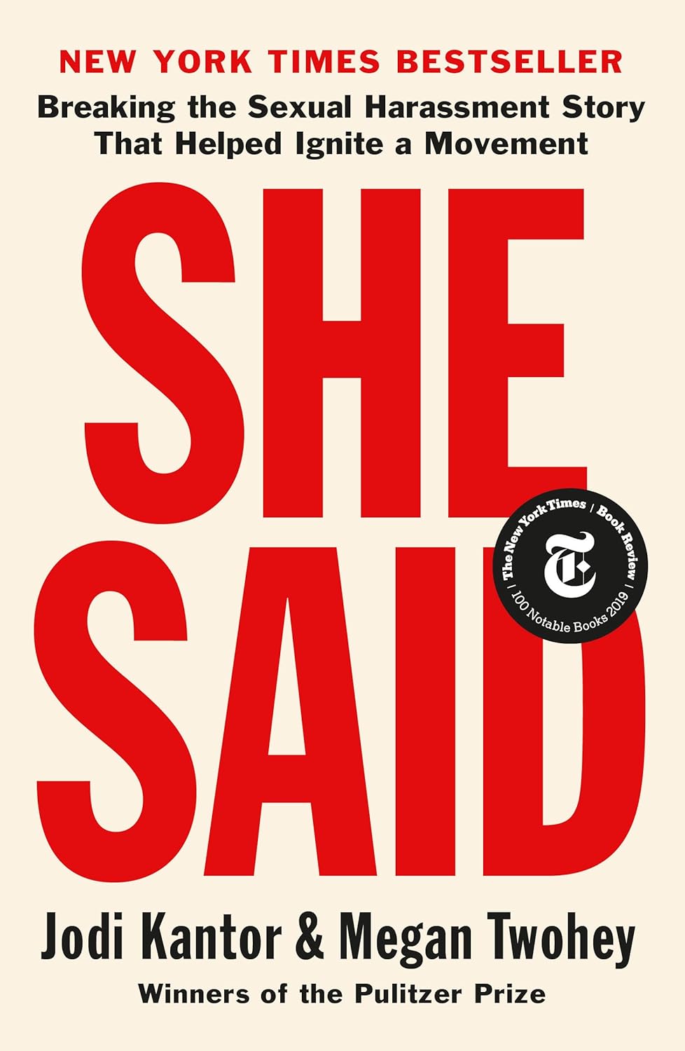 Amazon.com: She Said: Breaking the Sexual Harassment Story That Helped ...