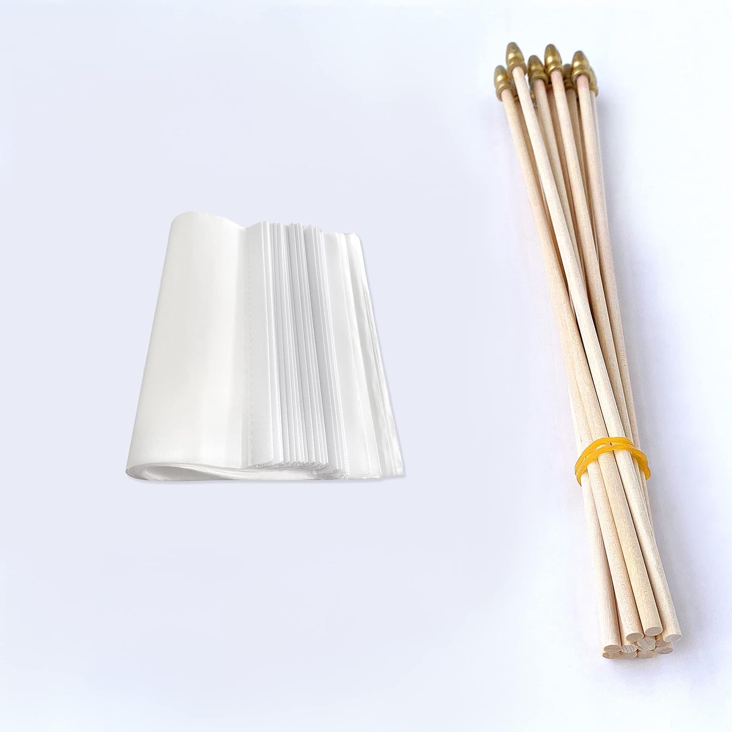 Buy TSMD 16 Pack Solid White Blank Flag Small Mini Plain White DIY ...