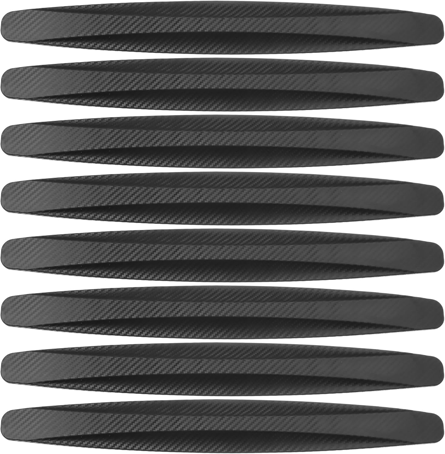 Amazon.com: Partuto 8 Pcs 40cm Carbon Fiber Pattern Universal Bumper ...