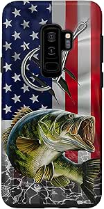 Amazon.com: Galaxy S9+ Largemouth Bass Fishing for men Cool Fish ...