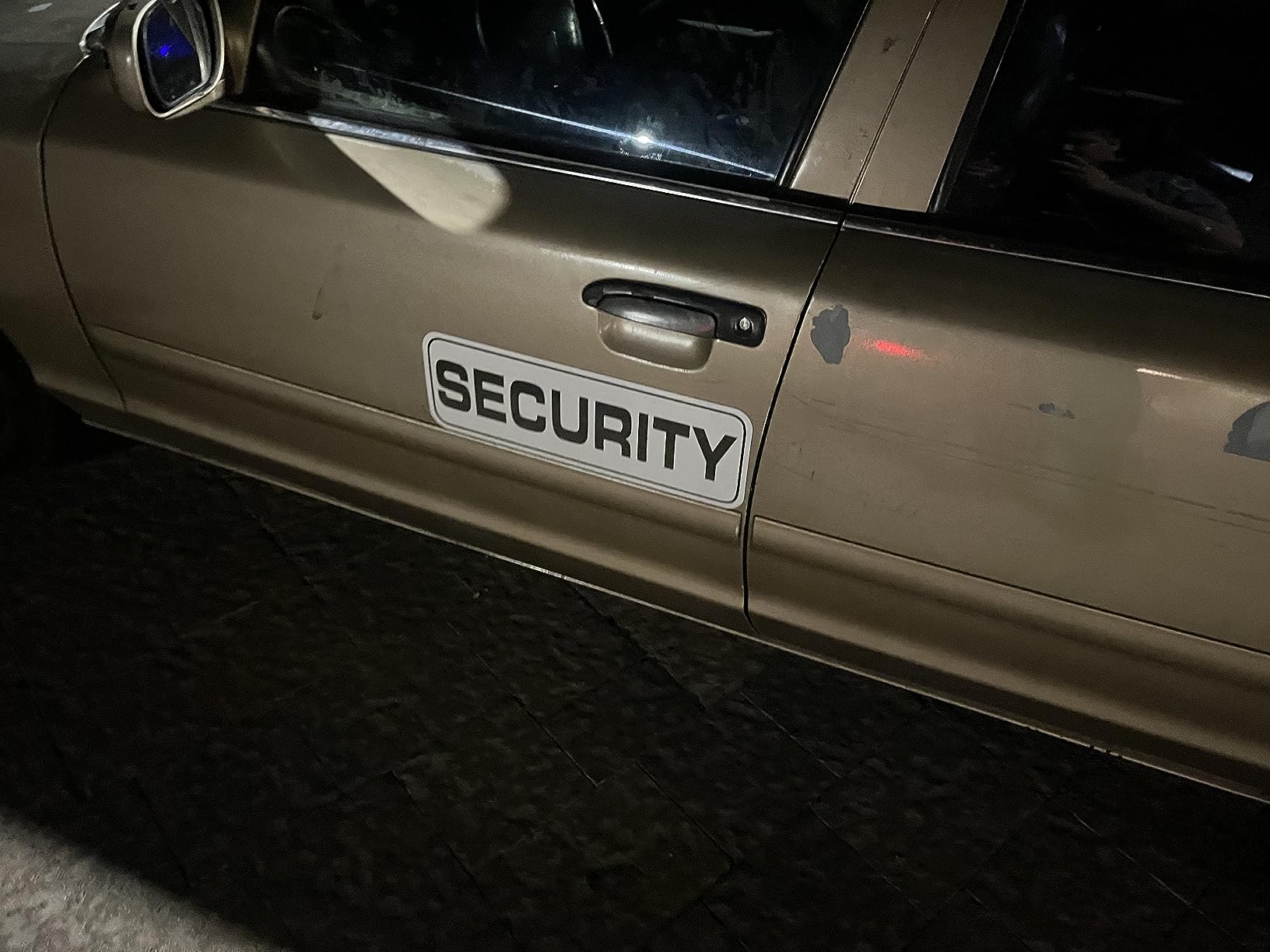 $5/mo - Finance 2 Pack (18×6") Heavy Duty Security Officers Magnetic ...