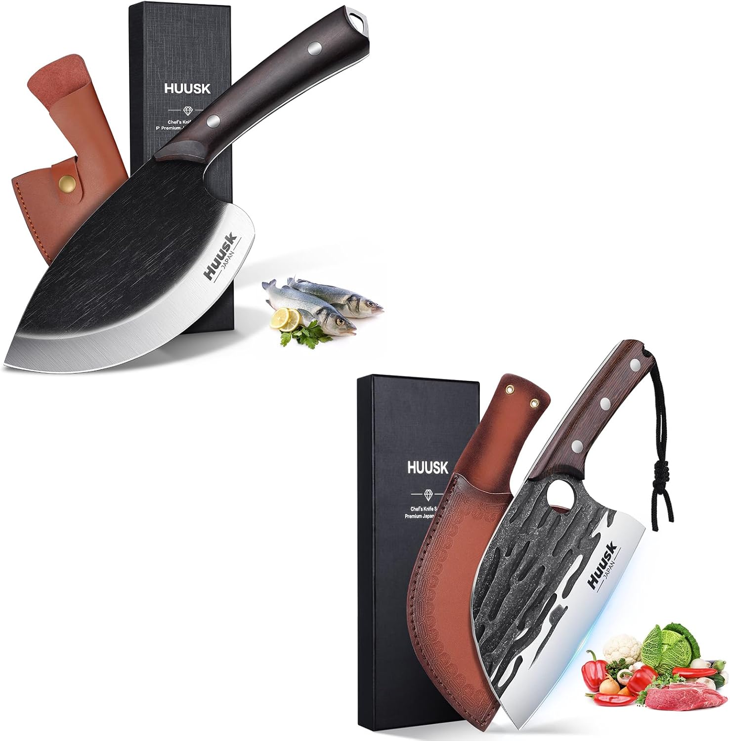 Amazon.com: Huusk Fish Knife 5.7" Tuna Knife Fillet Fish Knives Sharp ...