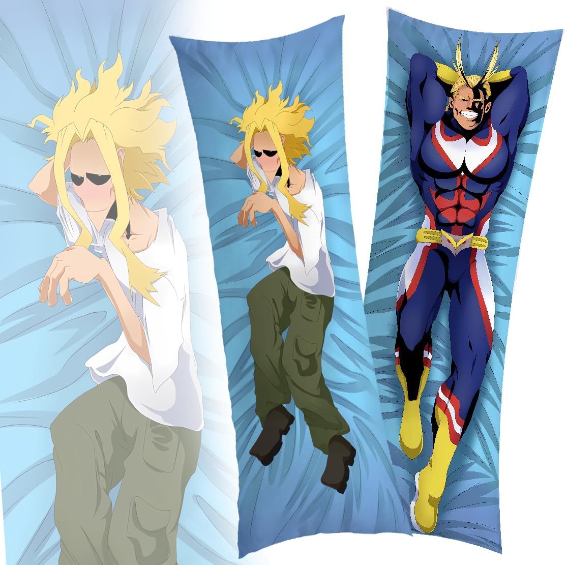 Amazon.com: QIWUQIOWQ All Might Body Pillows Body Pillow Anime Body ...