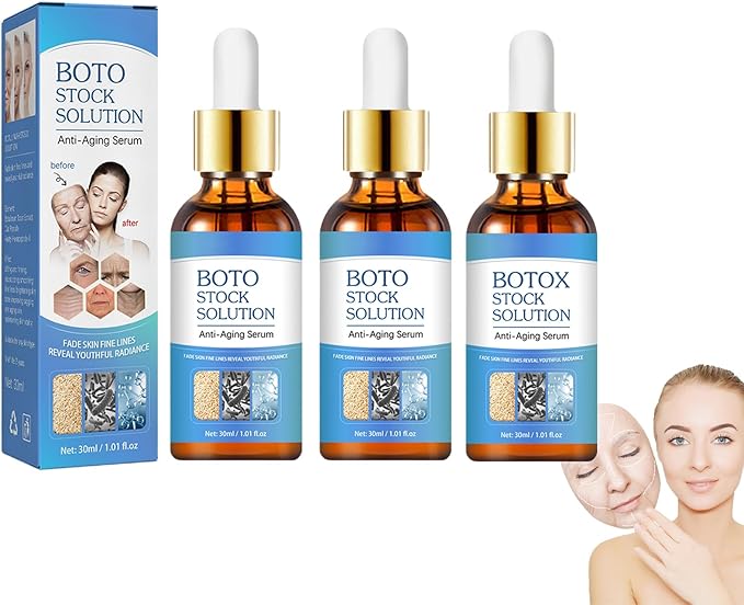 Boto-x Face Serum, Collagen Boost Anti-Aging Serum, Boto-x In A Bottle ...