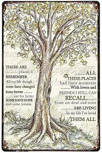 Amazon.com : Tree There Are Places I Remember In My Life I’Ve Loved ...