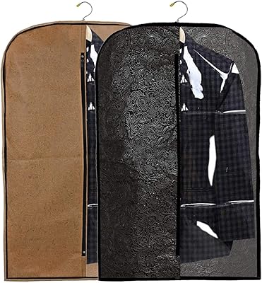 Kuber Industries Half Transparent 3 Pieces Non Woven Men's Coat Blazer ...