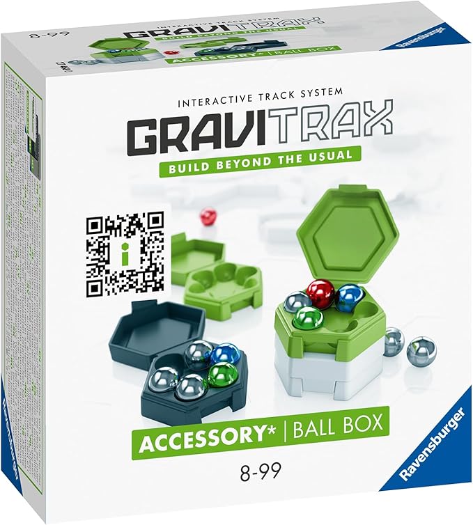 Amazon.com: Ravensburger GraviTrax Ball Box - Marble Organization Set ...