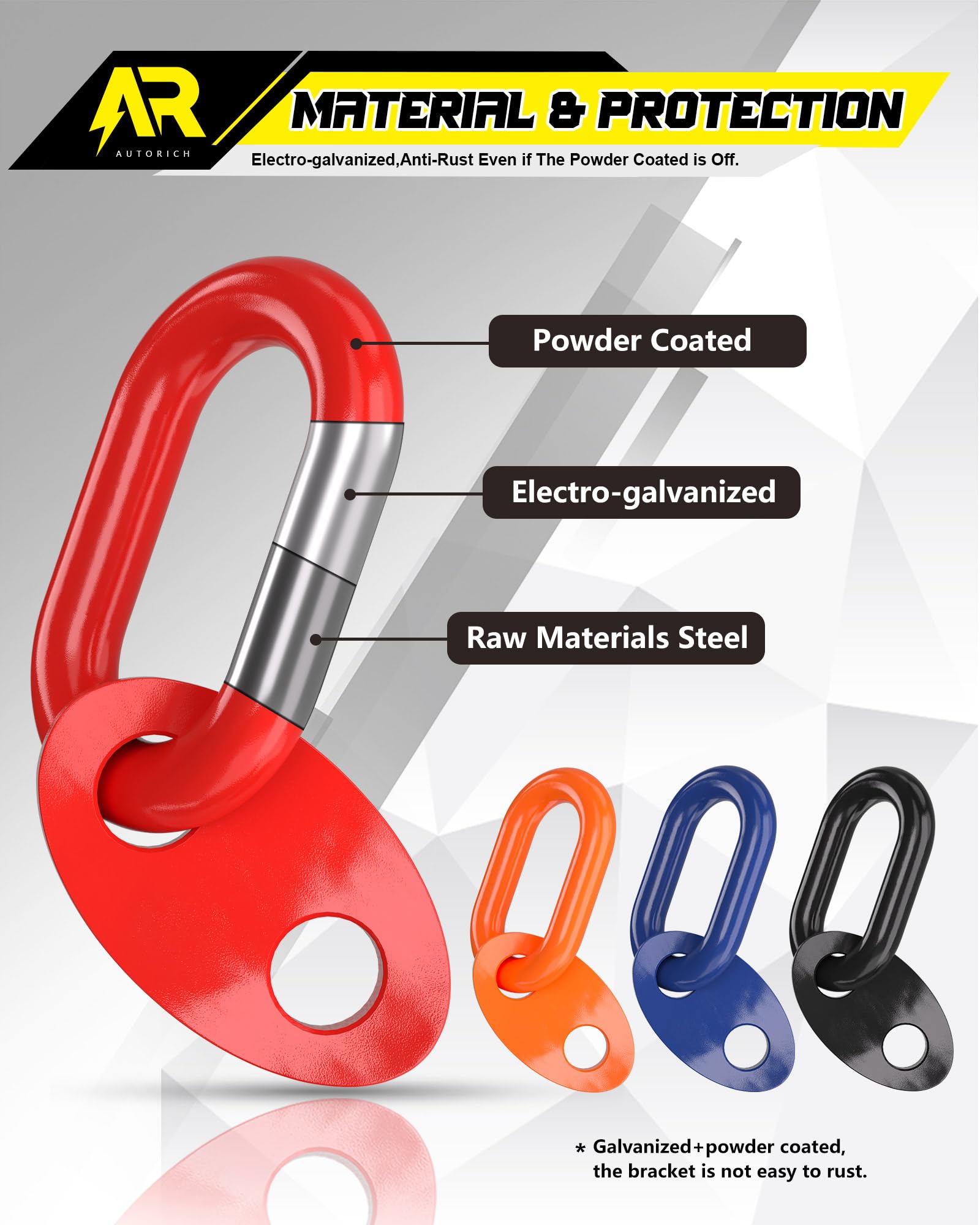 Snapklik.com : AUTORICH 7100 Lifting Bracket Set For Engine - 4 Heavy ...