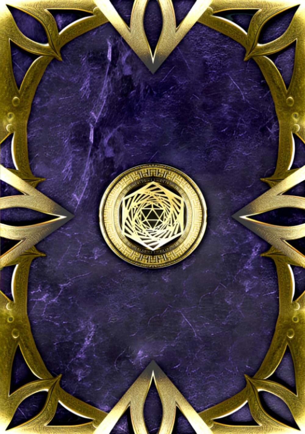 Amazon.com: 5e RPG Character Journal - Gold Series - Purple: Five Fifth ...