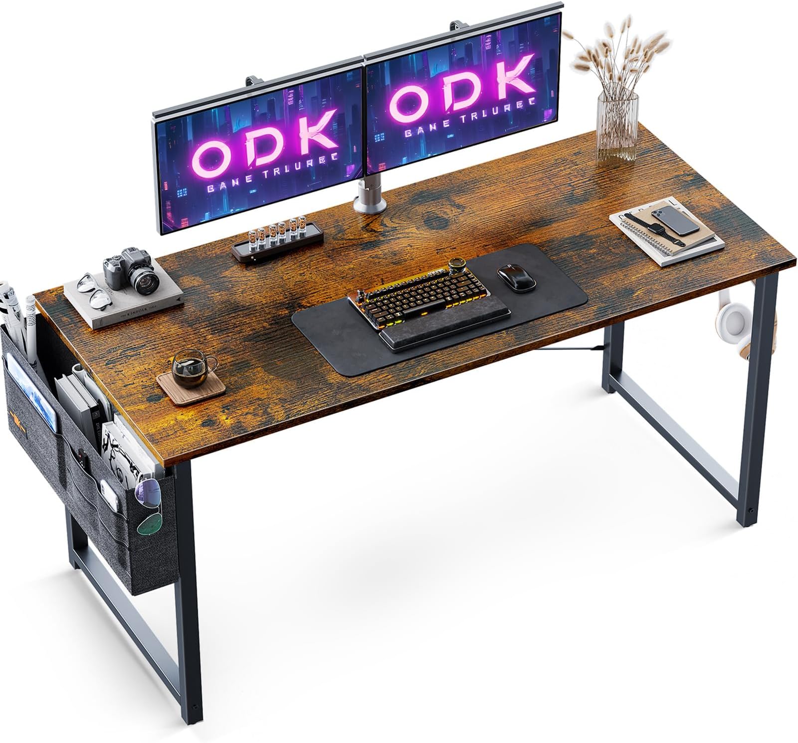 Tribesigns Computer Desk Office Work Desk, PC Laptop Table Workstation ...