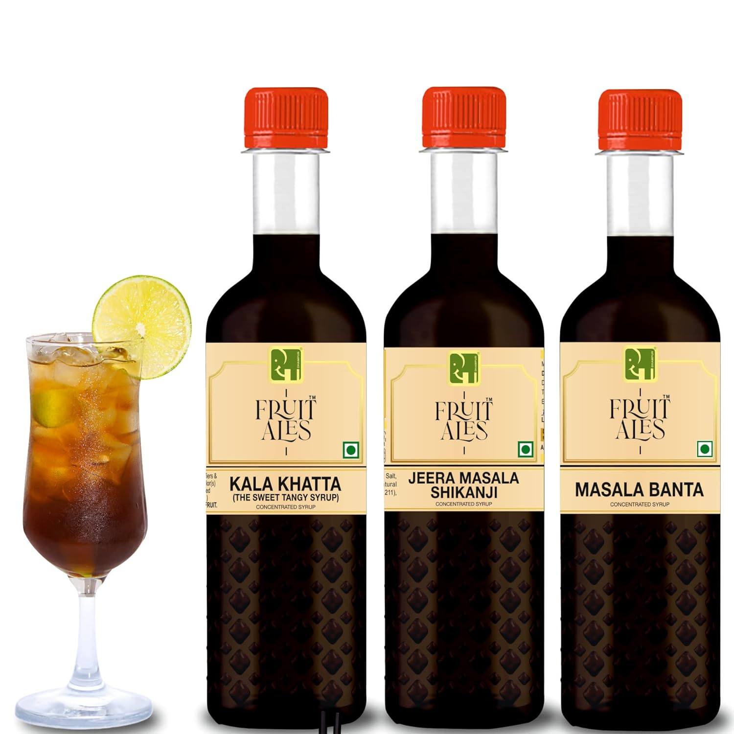 Dhampure Speciality Kids Mocktail Lemonade Syrup - Jeera Masala ...