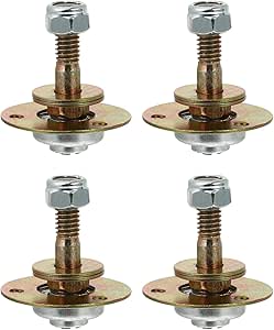 Amazon.com: HONMEET 4pcs Rocking Chair Bearing Lawn Chair Screws Glider ...