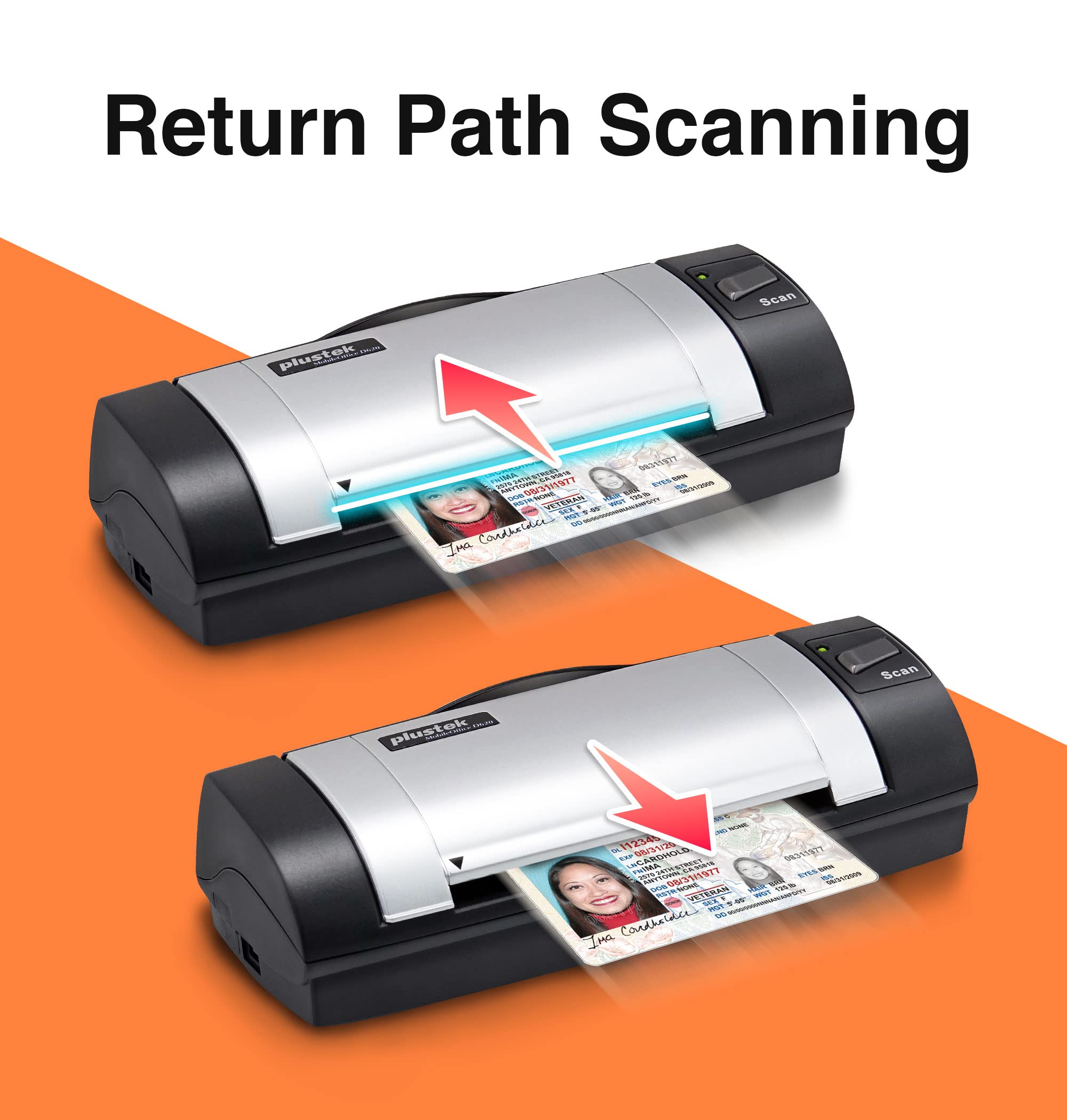 Snapklik.com : Plustek Duplex Card Scanner