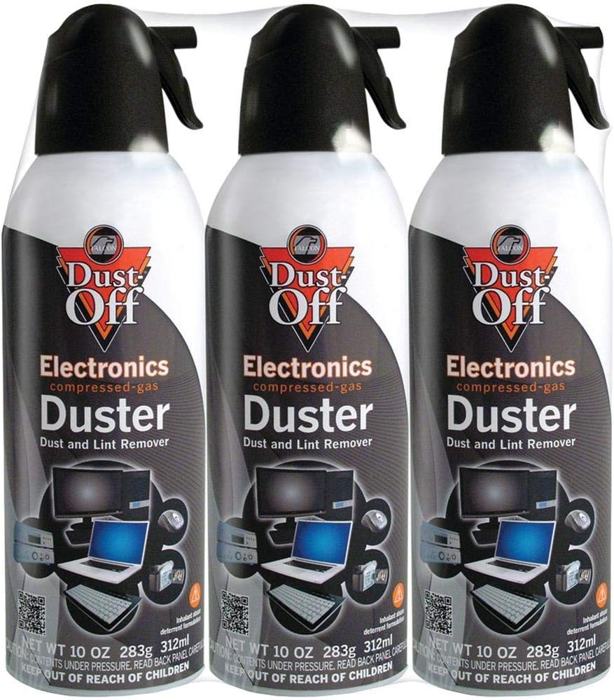 Amazon.com: Dust-Off Falcon Compressed Gas (152a) Disposable Cleaning ...