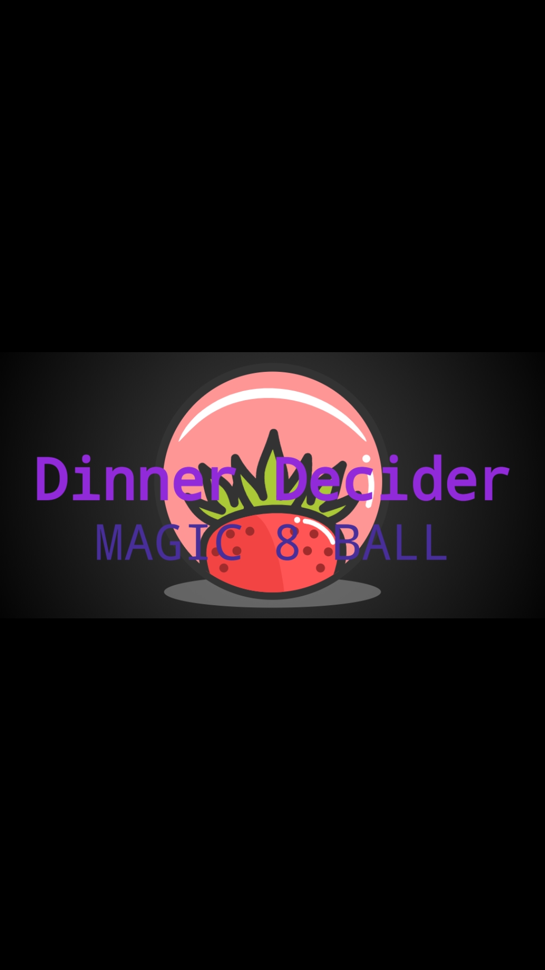 Dinner Decider Ask The Magic 8 Ball - App on Amazon Appstore