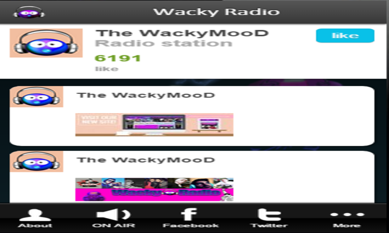 Wacky Radio - App on Amazon Appstore