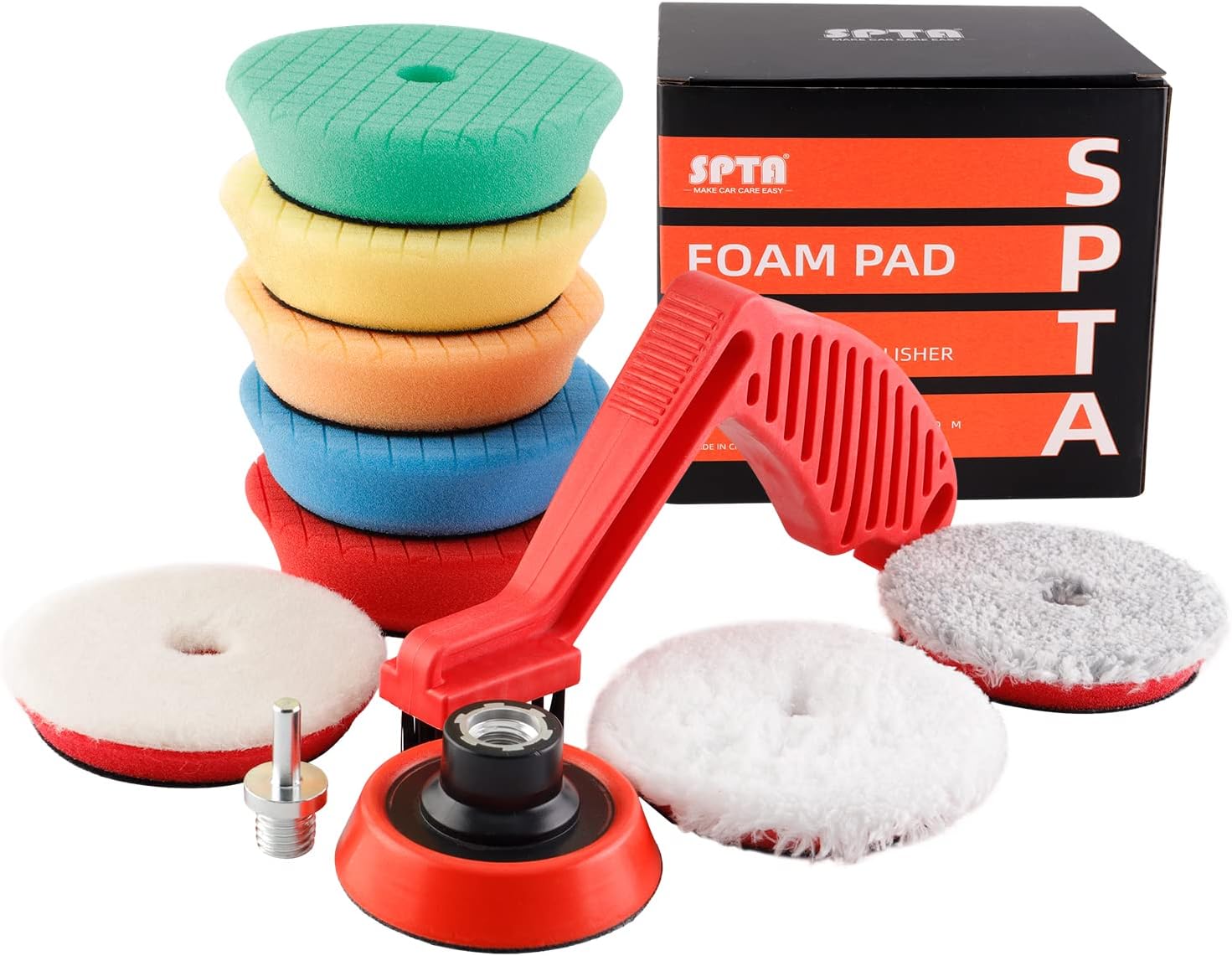 Amazon.com: SPTA Drill polishing kit, 11Pcs 3-Inch Buffing Polishing ...