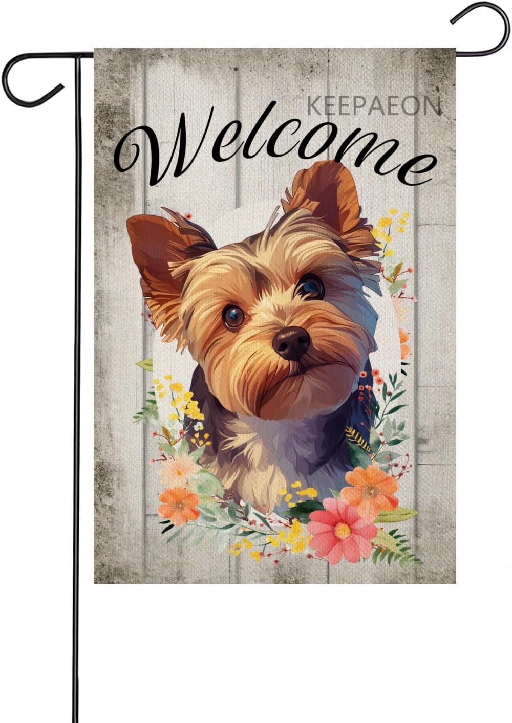 Amazon.com : Yorkie Puppy Cut - Best of Breed All-American Patriotic I ...