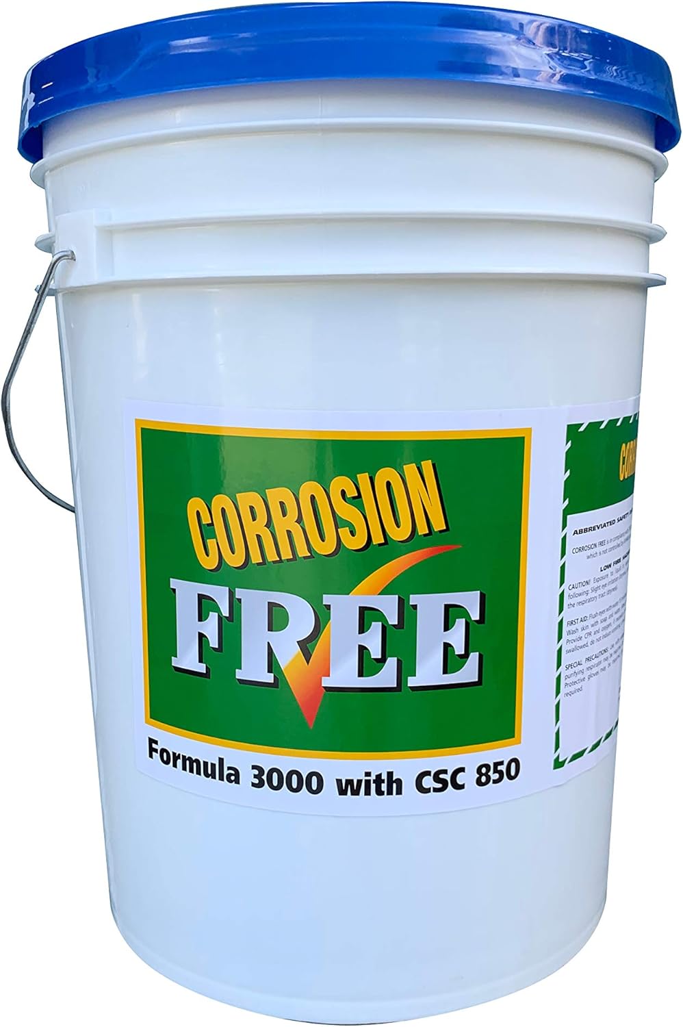 Amazon.com: Corrosion Free Rust Cure Formula 3000 – 5 Gallon Pail – No ...