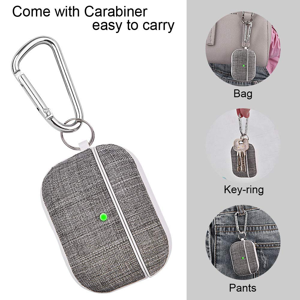 Amazon.com: Airpods Pro Case,V-MORO Canvas Airpod Pro Case Cover for ...