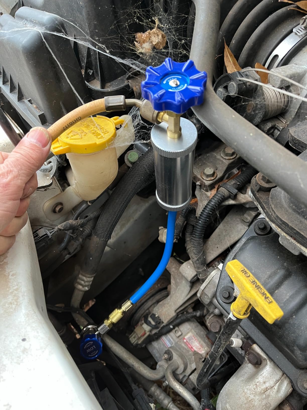 Amazon.com: limontek R134A AC Oil Dye Injector with 1/2" Male and 1/2 ...