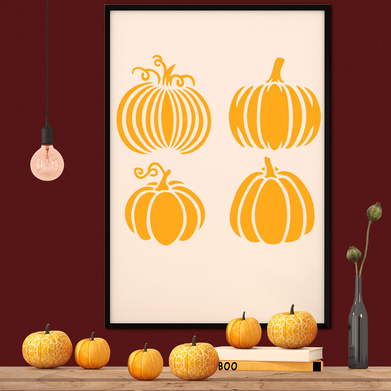 Pochoirs De Citrouille Mignons Et Faciles