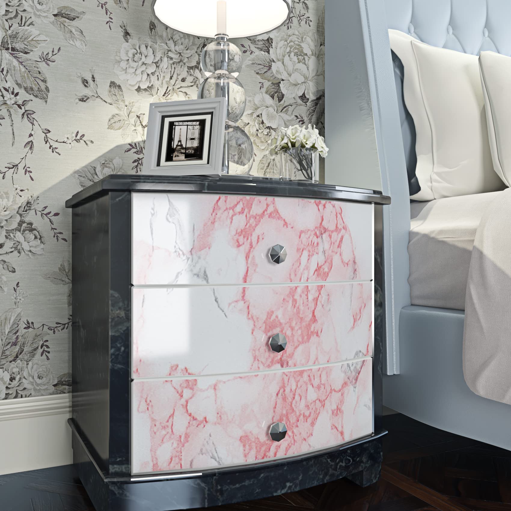 Snapklik.com : 15.8x394 Pink Contact Paper Peel And Stick Countertops ...