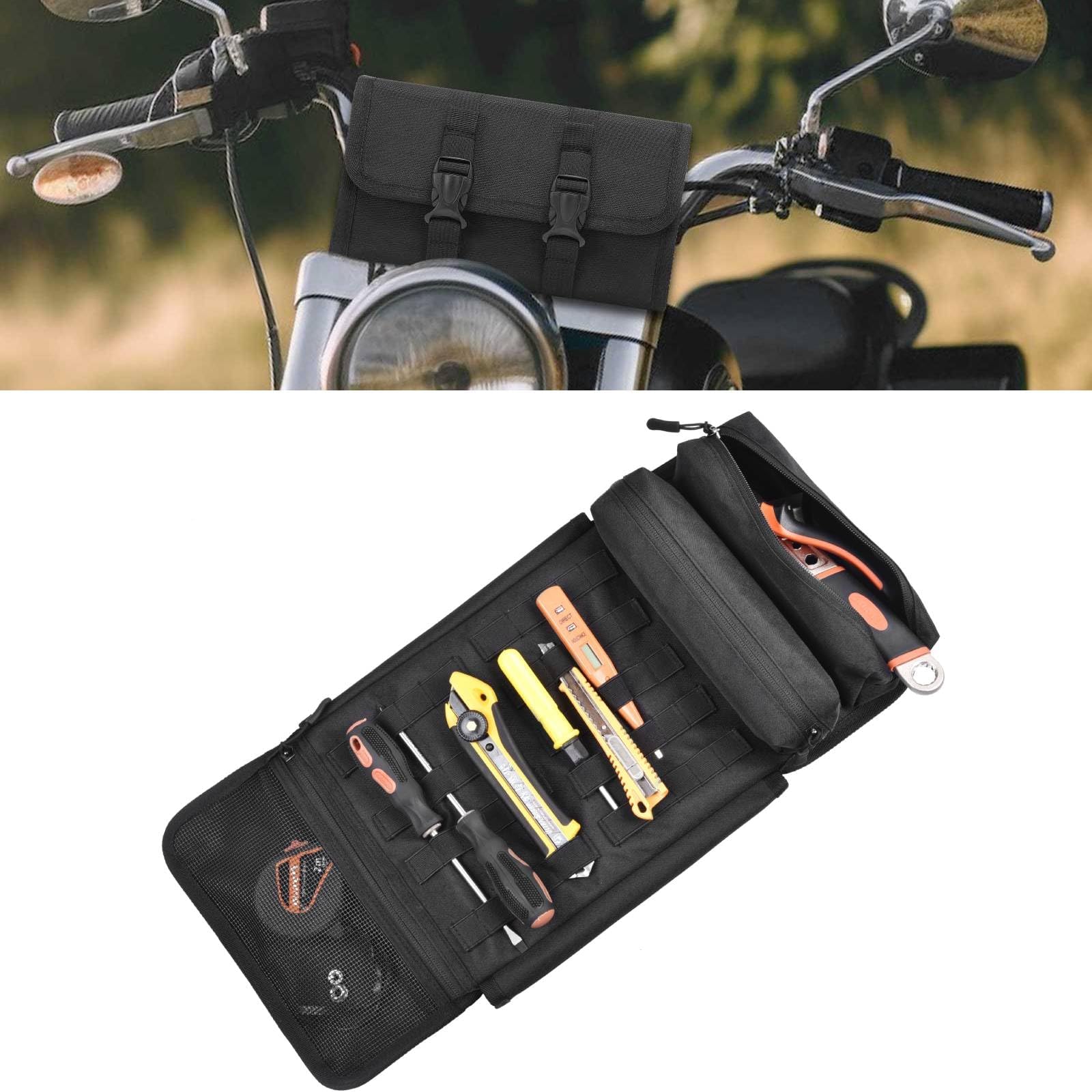 Amazon.com: Leopauto Roll Up Tool Bag- Motorcycle Tool Bag Roll Up Tool ...