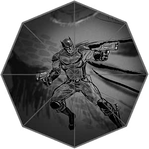 Amazon.com: SNOWY Custom Batman Superhero Foldable Umbrella Rain ...
