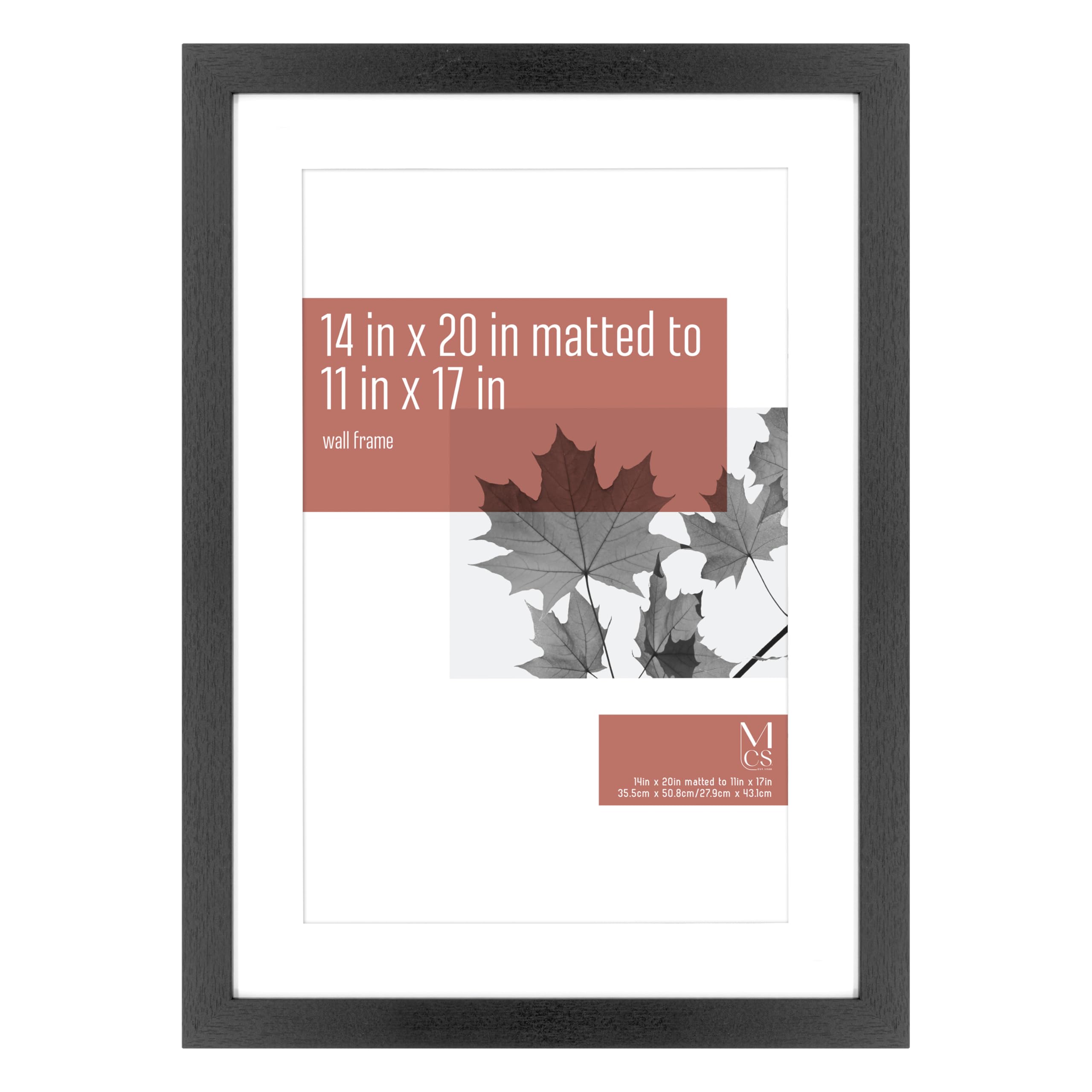 Snapklik.com : MCS Studio Gallery 14x20 Poster Frame, Display Pictures ...