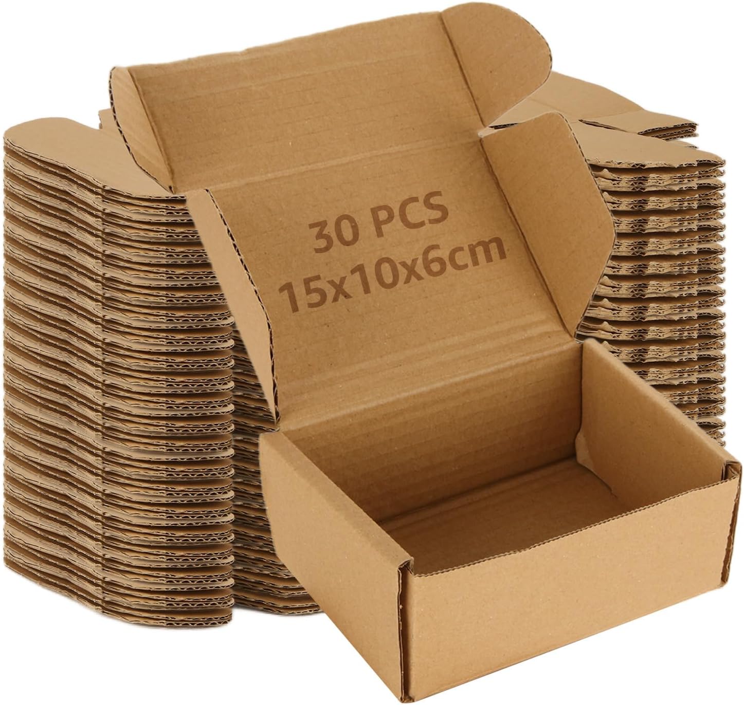 AKOLAFE Lot de 30 Cartons d'expedition 15 x 10 x 6 cm Carton Emballage ...