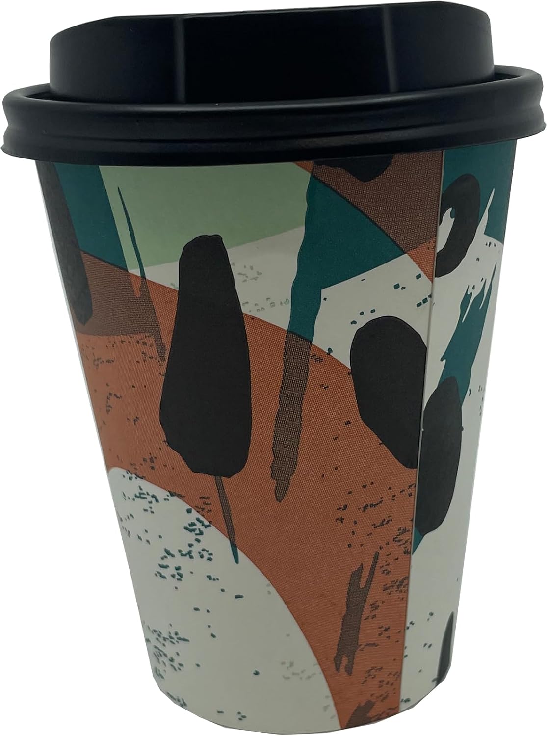 Amazon.com: VeZee Doodles Everyday Disposable Paper 12oz Hot/Cold Cups ...