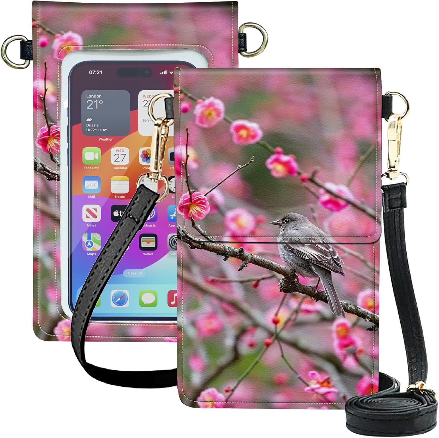 Amazon.com: SROJDHFJB Small Crossbody Bag Cell Phone Purse for Women ...