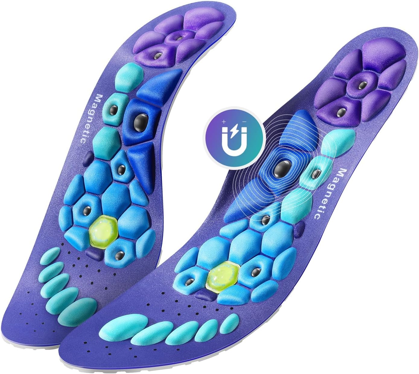 Amazon.com: Acupressure Insoles for Men and Women - Orthopedic Acupoint ...