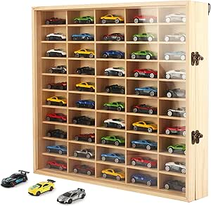 Amazon.com: Acrylic Model Car Display Case Wall Mount 1/64 Cars Box ...