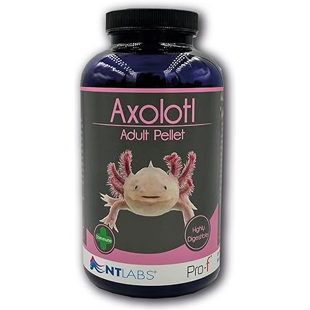 NT Labs Pro-F Axolotl Adult Pellets 450g Freshwater Amphibian Food ...