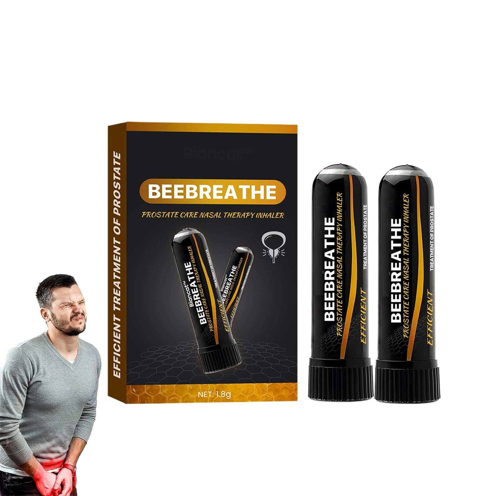 Biancat Beebreathe Bee Wellness Inhaler, Prostavibe Bee Wellness ...