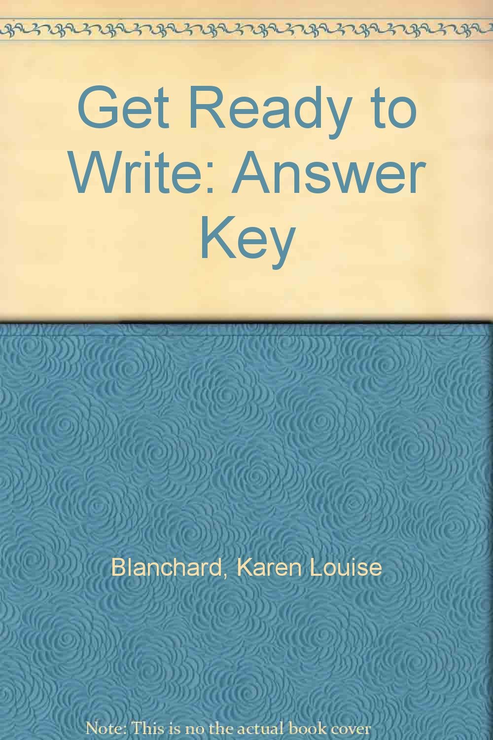 Get ready to write 2/e answer key (pdf): 9780131987791: Books - Amazon.ca