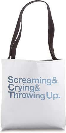 Amazon.com: Screaming Crying Throwing Up Funny Meme Ampersand Tote Bag : Clothing, Shoes & Jewelry
