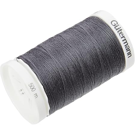 Gutermann Black 500mtr/547yd Sew-All Polyester Thread, 5.5x3.5x3.5 cm ...