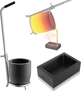 Amazon.com: MMasters 25kg Hand-held Crucible Tongs Rack Set with 8kg ...