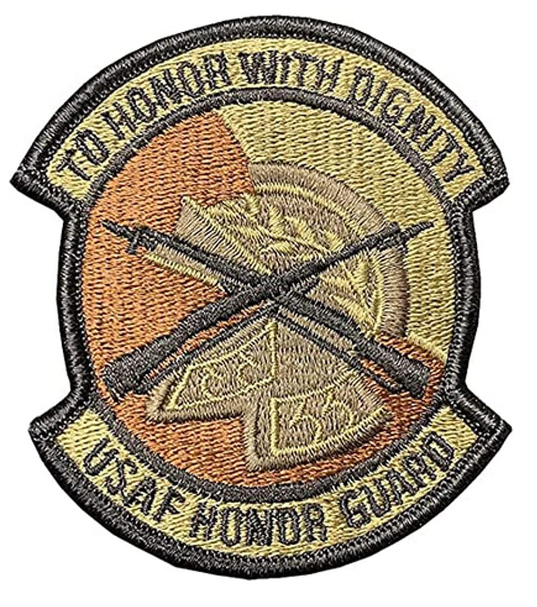 Amazon.com: USAF Honor Guard OCP Spice Brown Patch (Military Issued ...