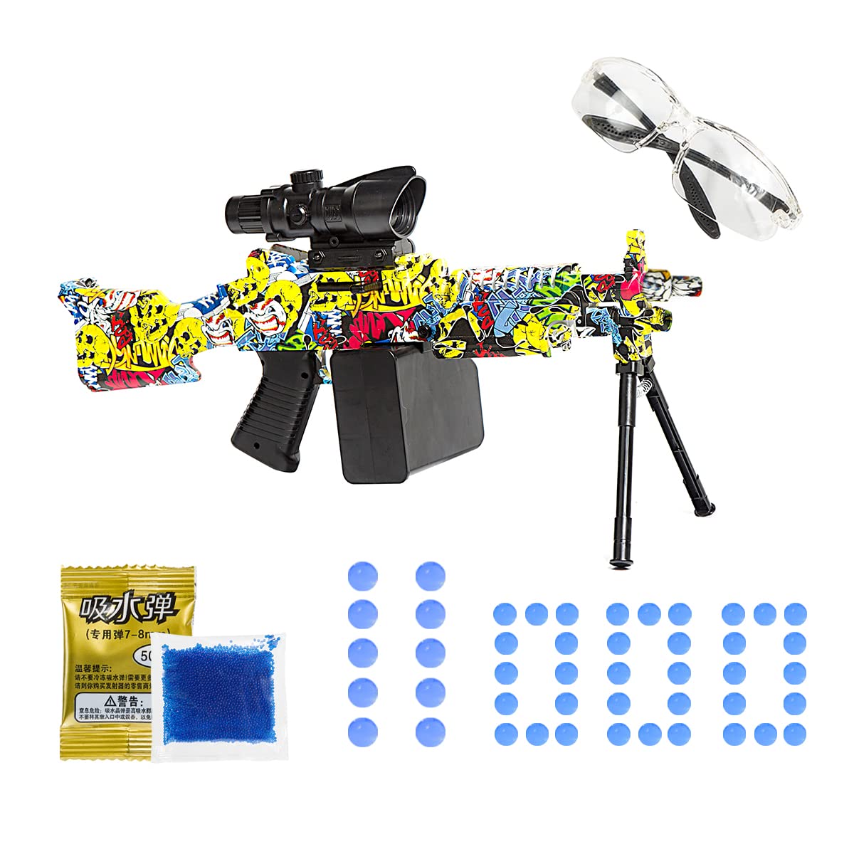 Buy Gel Blaster Toy ,Electric Gel Ball Toy s, with 11000 Non-Toxic,Eco ...