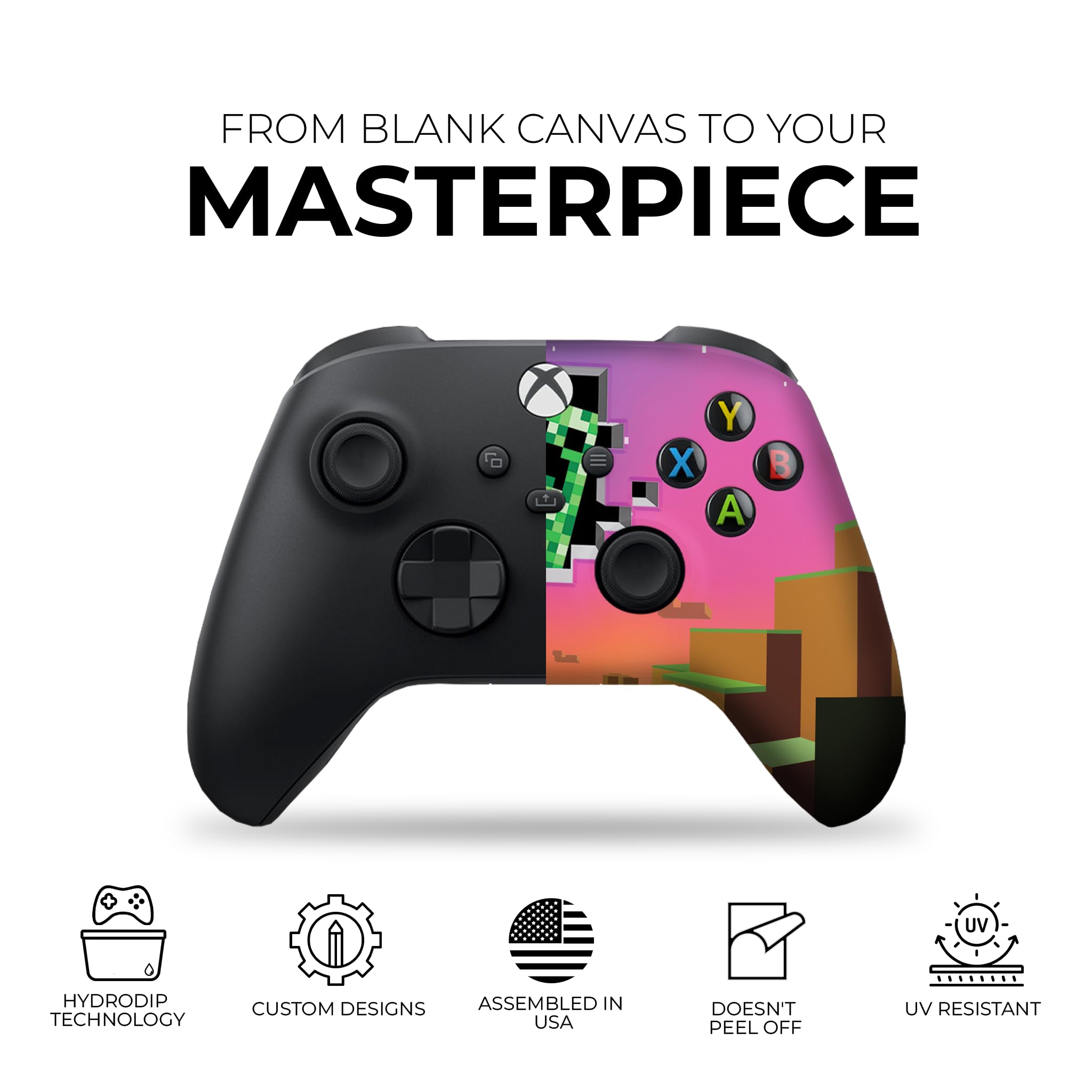 Custom Xbox 360 Controllers Minecraft The Best Xbox Series X