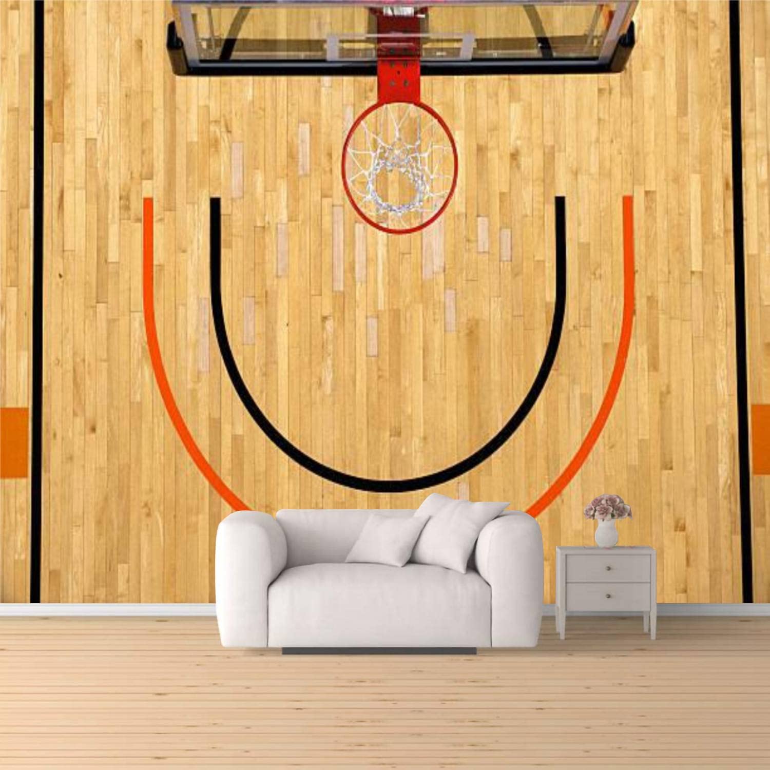 Basketball Hardwood Wallpaper