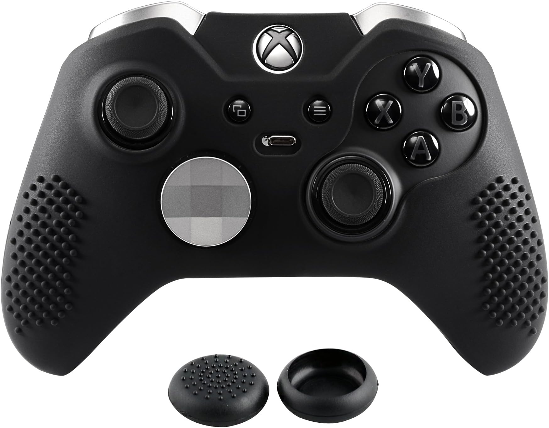 Amazon.com: eXtremeRate Soft Anti-Slip Silicone Controller Cover Skins ...
