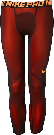 Amazon.com: Nike Mens Pro Colorburst 3/4 Tight Hyper Crimson/Black XL ...