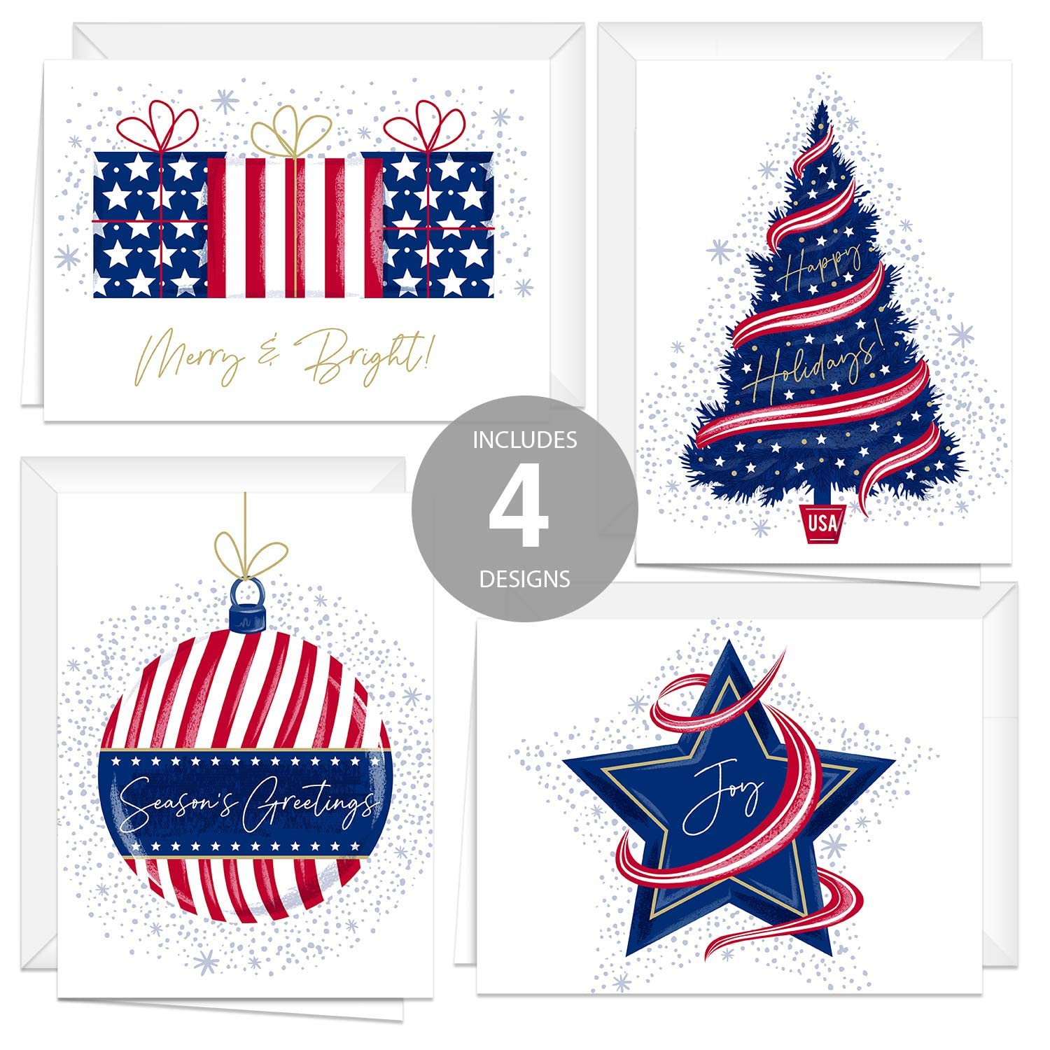 Patriotic Christmas Border Amazon.com : Patriotic USA Christmas New