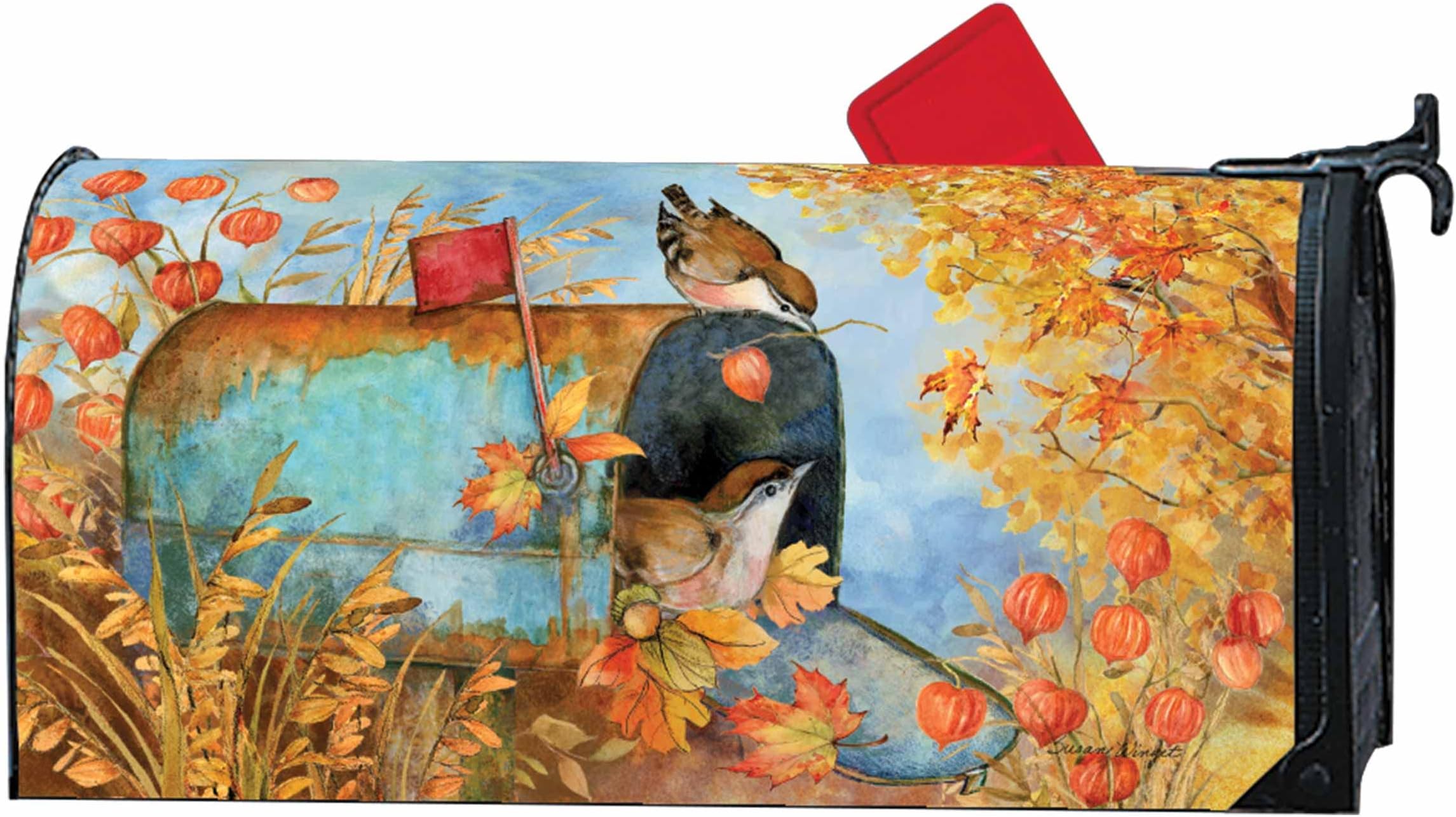 Amazon.com: MailWraps Studio M Farmhouse Daisies Decorative, The ...